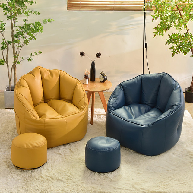 Lazy sofa can sleep and lie down single small sofa bean bag tatami ...