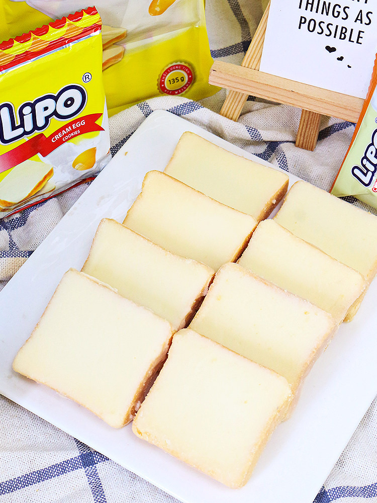 Lipo Rusk 300g - Vietnamese Crispy Biscuits - Office & Home Snacks