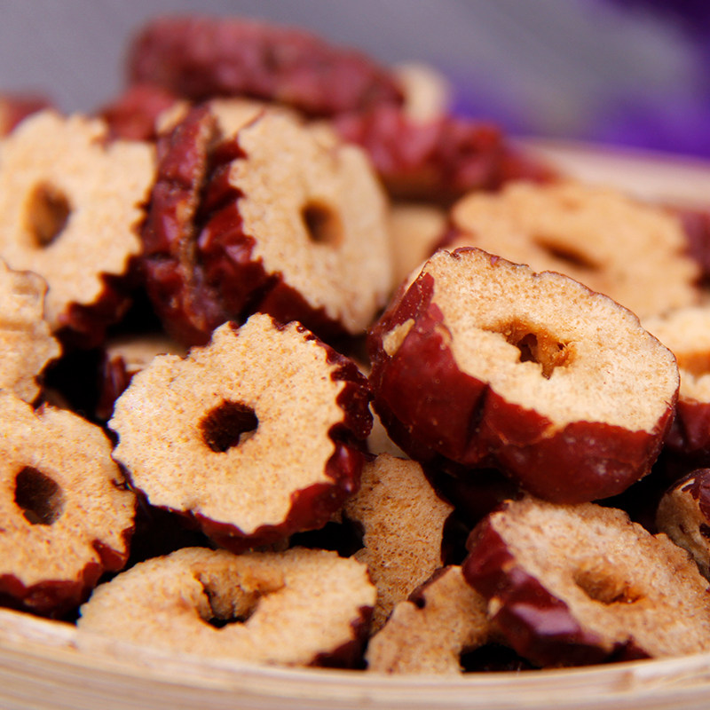 Crispy Red Date Slices for Tea - Seedless Non-Xinjiang Red Dates