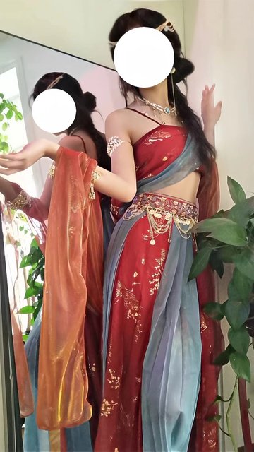 Jasmine Princess Hanfu Women's Desert Exotic Western Regions Costume ...