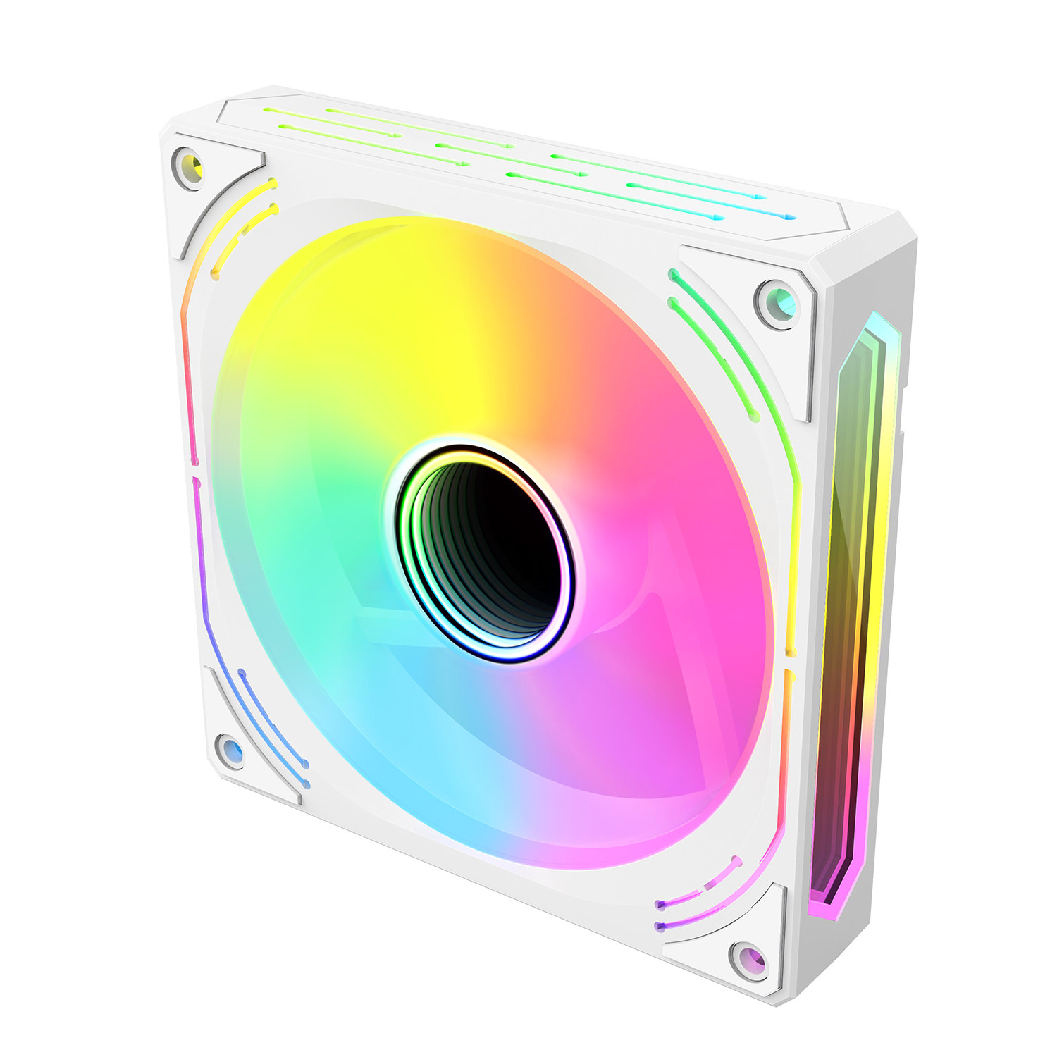 Evesky Solar Eclipse Halo 12cm RGB Chassis Cooling Fan