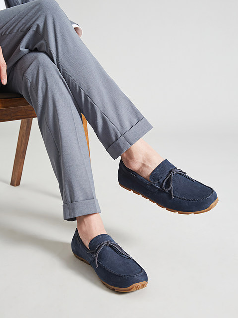 Clarks Somoc on men's new simple and versatile bean shoes comfortable ...