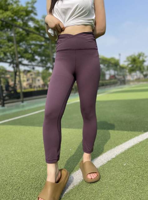 Ms. Align Ms. High waist mid -length leggings 21 '*Cross -waist naked sensation 丨 lululemon 丨 ...