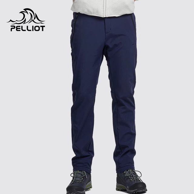 Pelliot Outdoor Soft Shell Jacket Pants Autumn and Winter Slim ...