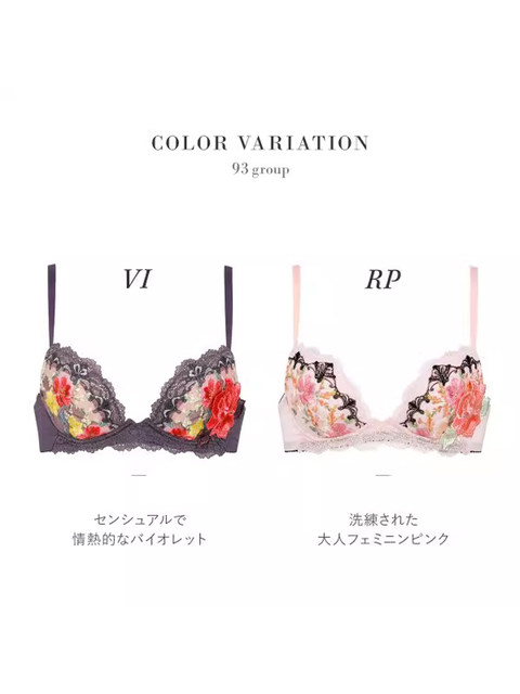 Wacoal Salute Large Size Underwear Big Breast Gathering Large Lace Embroidery Sexy Bra Women 93G