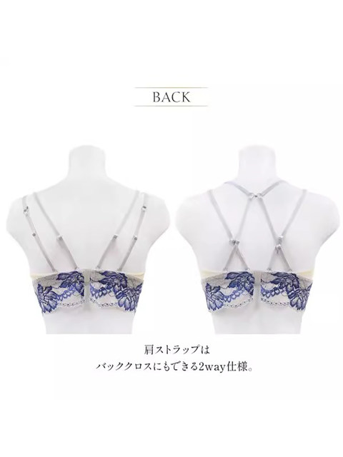 ANNEBRA underwear women's top sagging sexy lace beautiful back without wire vest bra Femininity