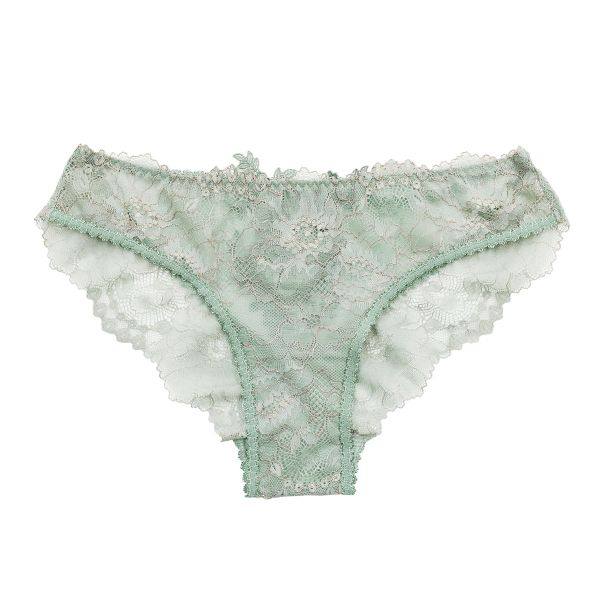 ANNEBRA underwear for women with hollow beautiful buttocks, slightly see-through lace three ...