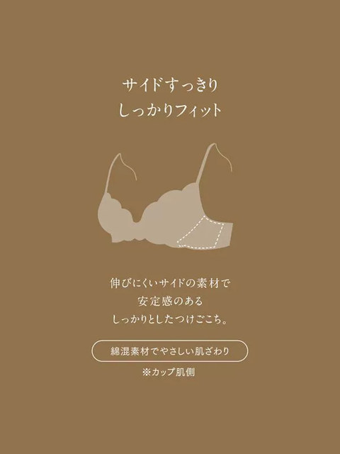 Wacoal Wing Bra Side Gathering Gathering Breast Breathable Lace ...