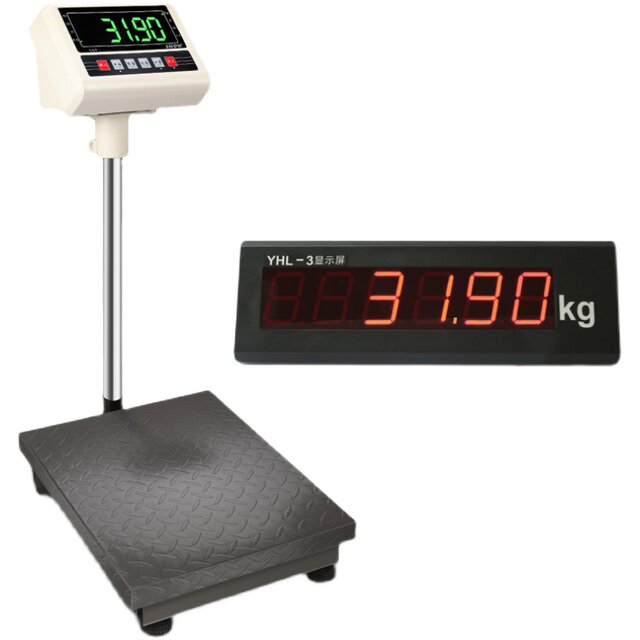 Weighing electronic scale externally connected to Yaohua large screen ...