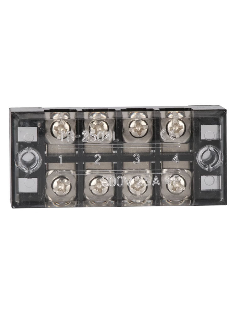 Delixi TB-2504 4-Position Wiring Terminal Block – Tracy