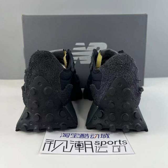 Newbalancencenb327 series new black and white men and women versatile ...