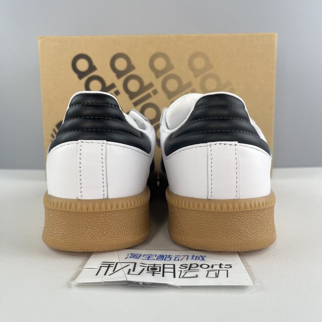 Adidas Adidas SambaXLG white and black men's and women's comfortable ...