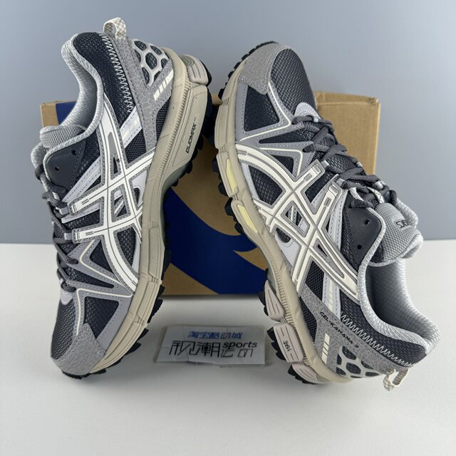 Asics Gel-Kahana8 gray black brown men's outdoor running shoes 1011B109-031