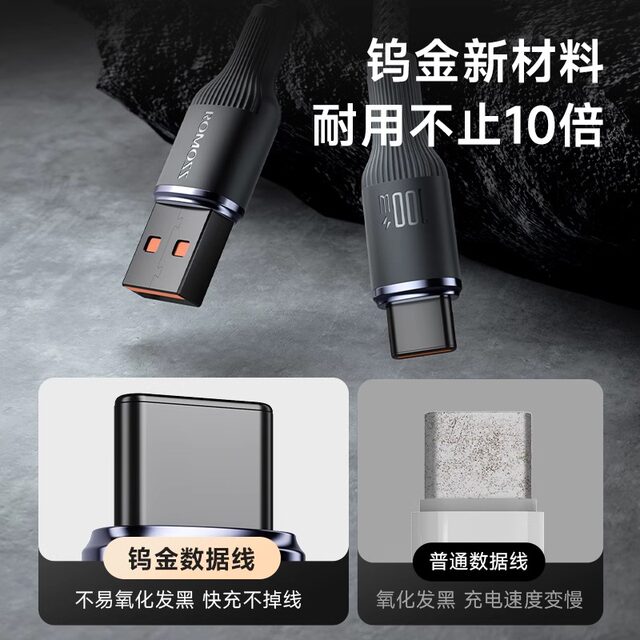 Romans type-c data cable 66w100W extended tpc to usb short super typc fast charging tpyec cable ...
