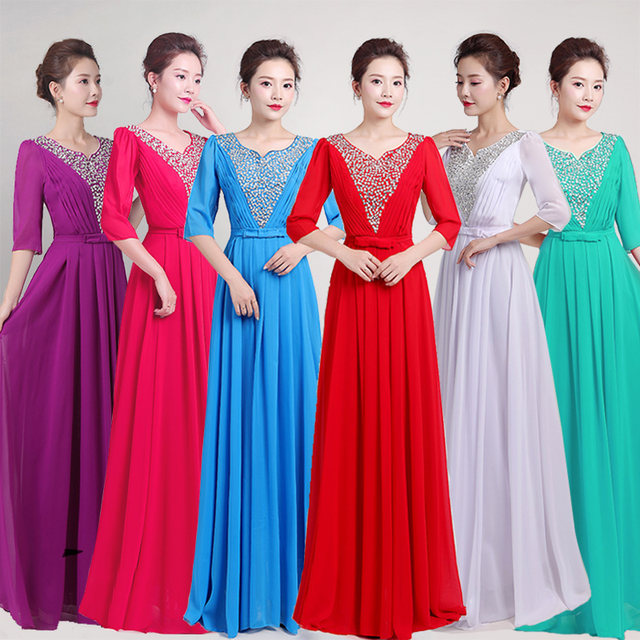 Big Chorus Performance Services Female Skirt Adult Moderator Singing ...