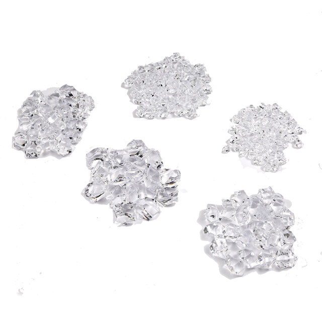 Acrylic ice cubes, fake ice cubes, shooting props, gravel, small ice ...