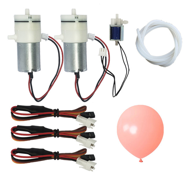 Simulated breathing balloon inflatable inhalation arduino courseware ...