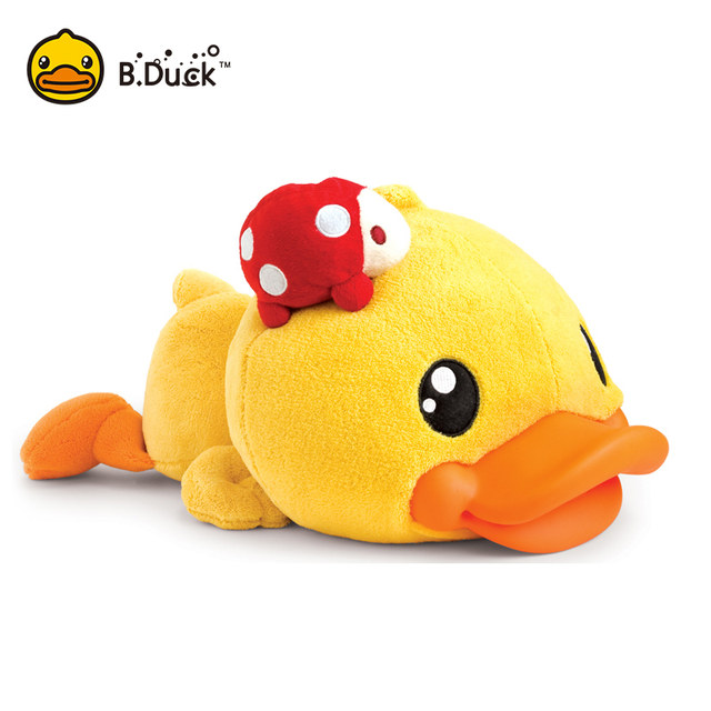 B.Duck little yellow duck bduck climbing duck cute children's plush stuffed doll plush cute doll toy