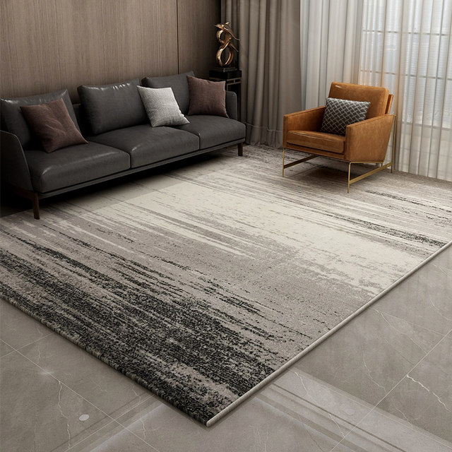Minimal carpet living room Light luxury high -level gray commercial ...