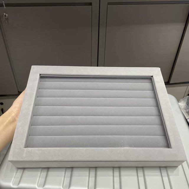 Large-capacity Internet celebrity jewelry ring tray with lid, pendant ...