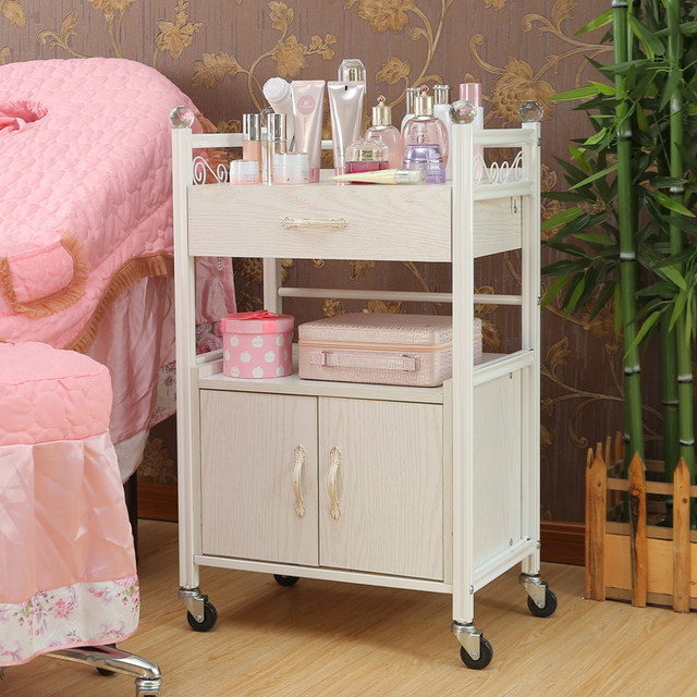 Beauty instrument trolley with drawer beauty salon special trolley ...