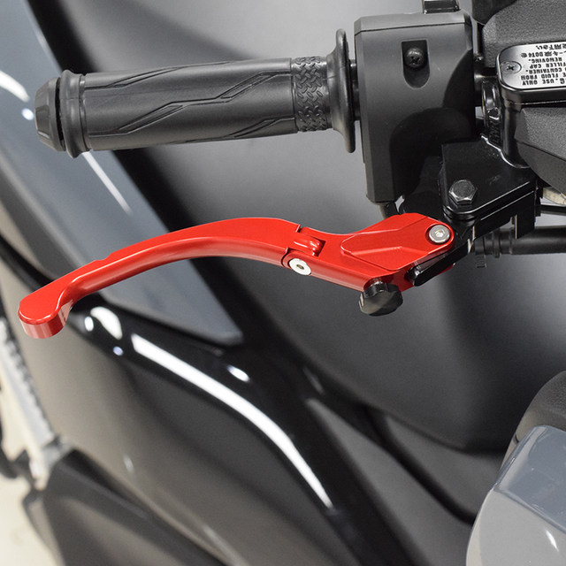 Suitable for Haojue UHR150 modified brake horn labor-saving belt parking handbrake foldable anti ...