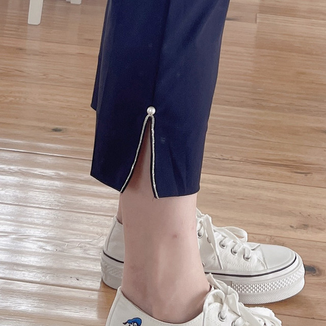 South Korea's Dongdaemun authentic women's slippery material slimming ...