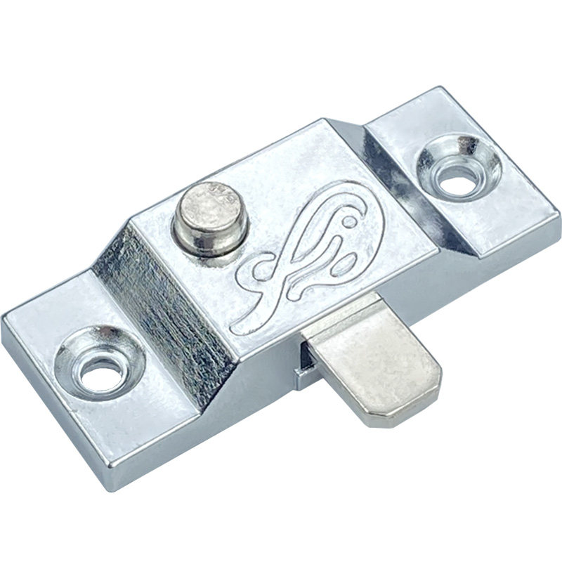 Frameless Balcony Spring Automatic Latch Window Lock - Aluminum Alloy ...