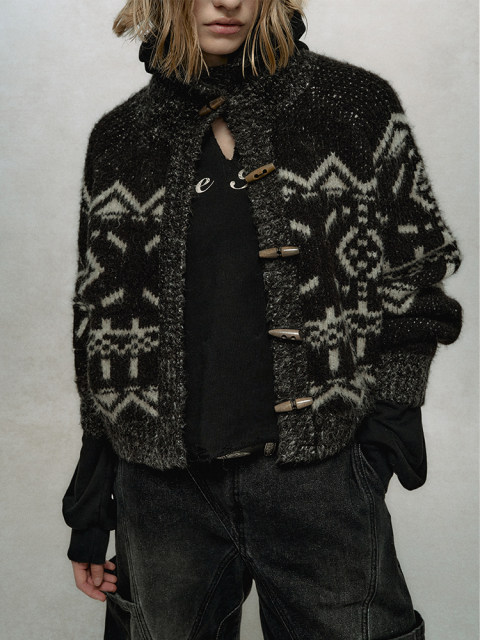 Genesis yuan [geometric movement] fair Island Sweater lazy Fancy ...