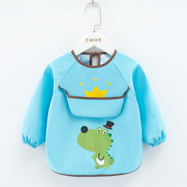 Smock children's autumn and winter waterproof apron children's smock ...