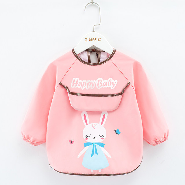 Smock children's autumn and winter waterproof apron children's smock ...