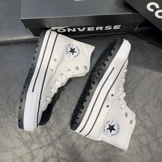 Converse thick claw All Star City Trek high-top canvas shoes A06775C ...