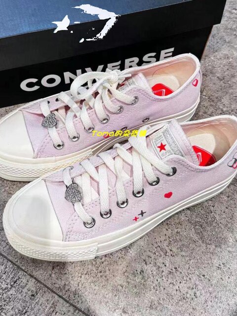 Converse Converse 2024 Valentine's Day Love Women's Thick-soled ...