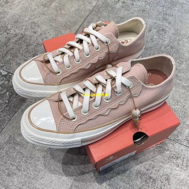 Converse Converse 2024 Autumn 1970s Brown Elastic Beaded Low-top Casual ...