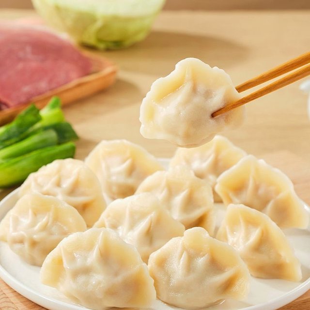 Missing Soup Dumplings 2.5kg Pork Green Onion Dumplings Pork Cabbage ...