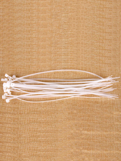 Nylon cable tie white plastic buckle tie tie wire bundle wire self ...