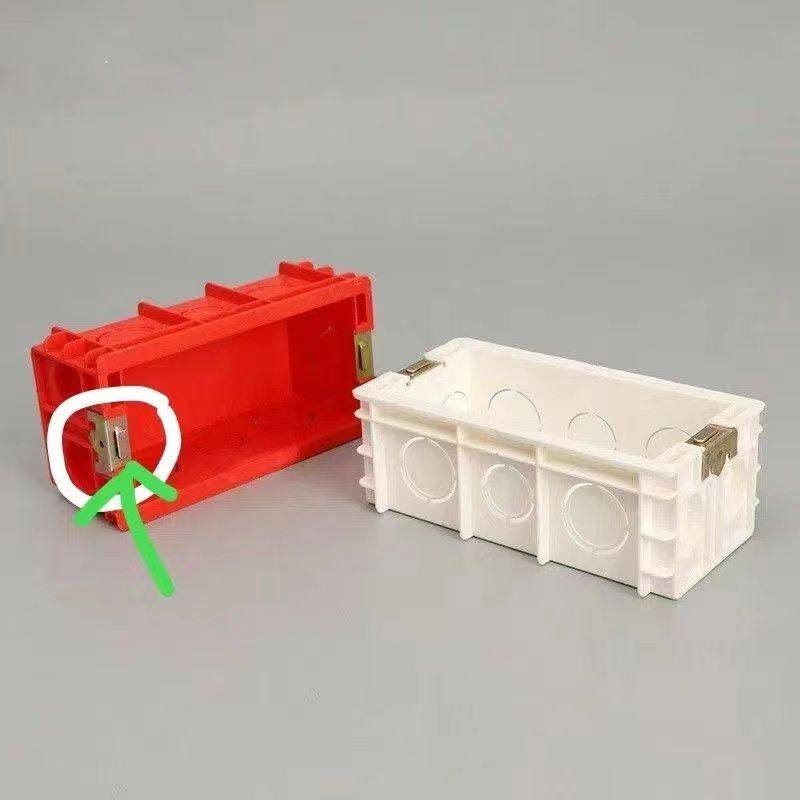 PVC Switch Socket 118 Type Boutique Wire Box - Concealed Pre-Buried ...