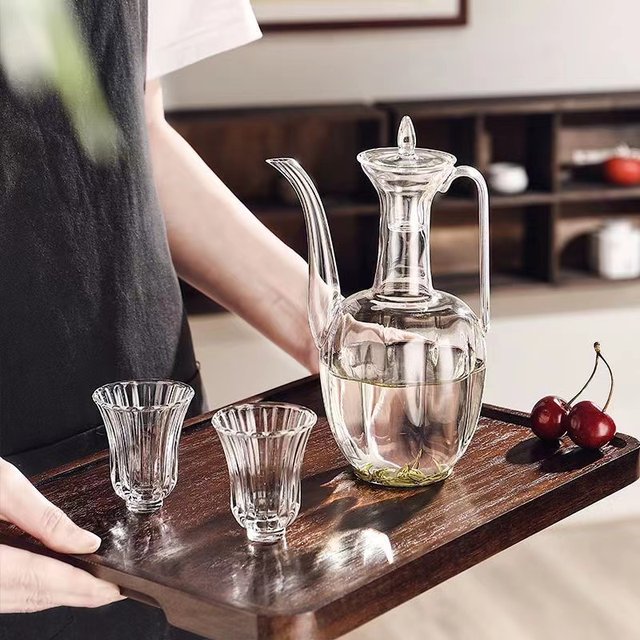 High temperature resistant glass teapot, imperial concubine teapot ...