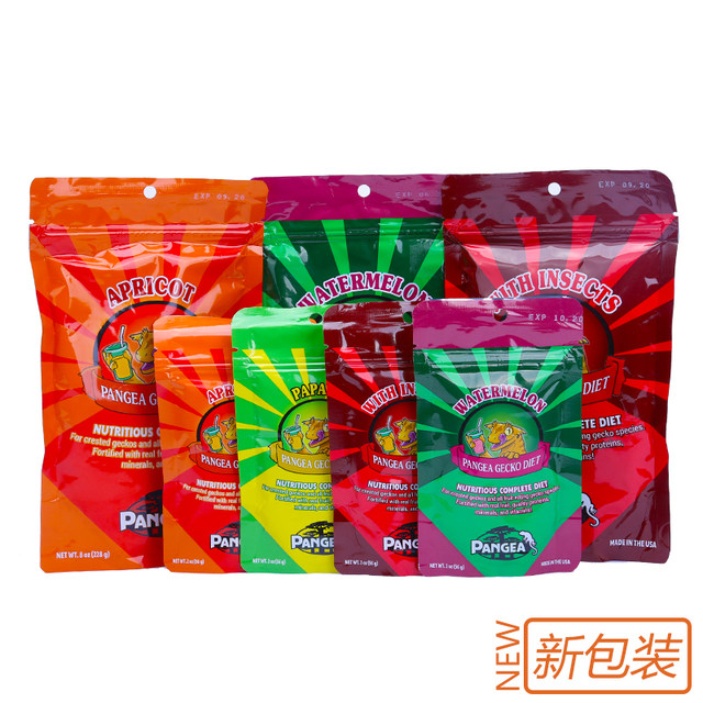 Pangu PANGEA eyelash gecko insect fruit mixed puree feed Gai Goya ...