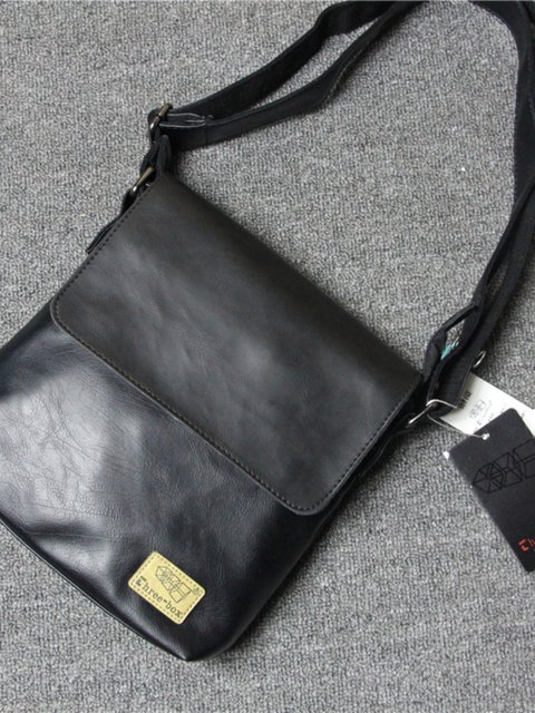 Chao Men 2023 New Threebox Crazy Horse Puppet Male Bags Japan and South ...