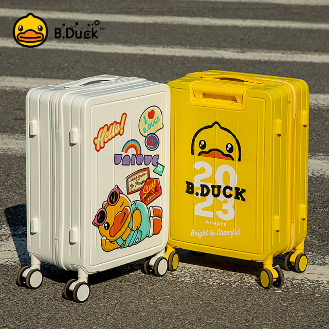 Genuine BDUCK Little Yellow Duck Suitcase 20-inch Universal Wheel ...