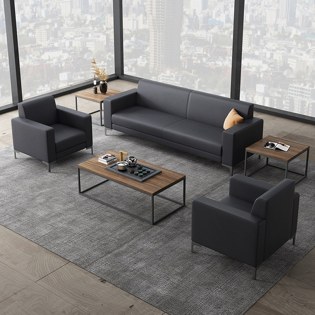 Office sofa rest area Receive business Simple Federation to negotiate ...