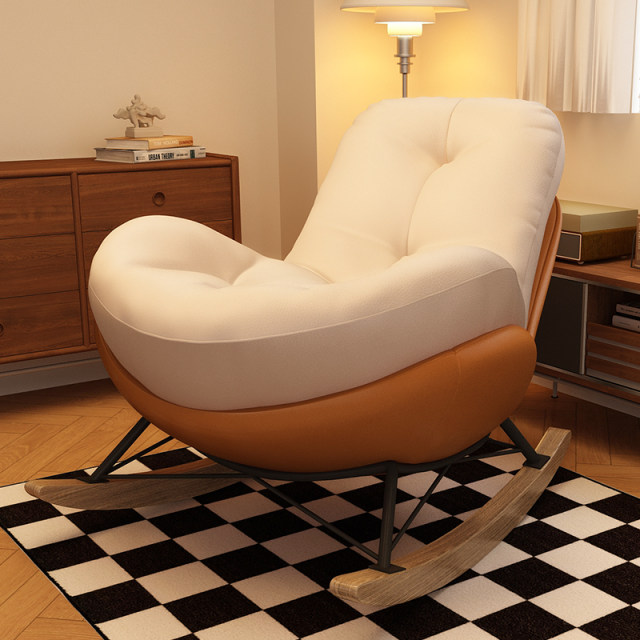 Lazy sofa can lie down and sleep in living room penguin rocking chair ...