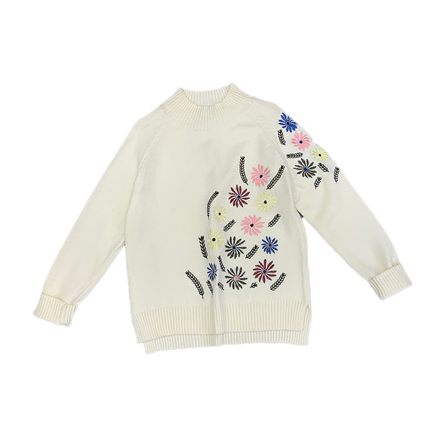 Sweater autumn and winter new style high-end embroidered fashionable ...