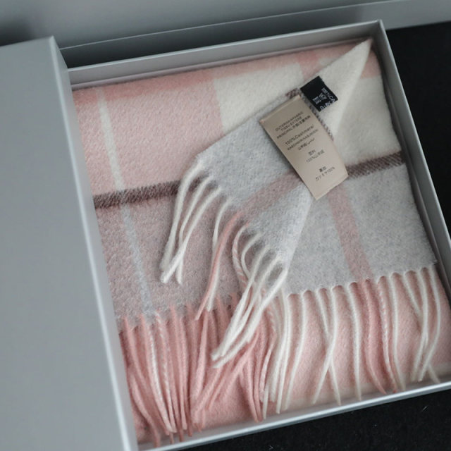 Japan Hokkaido white velvet Cashmere pure cashmere couple scarf winter ...