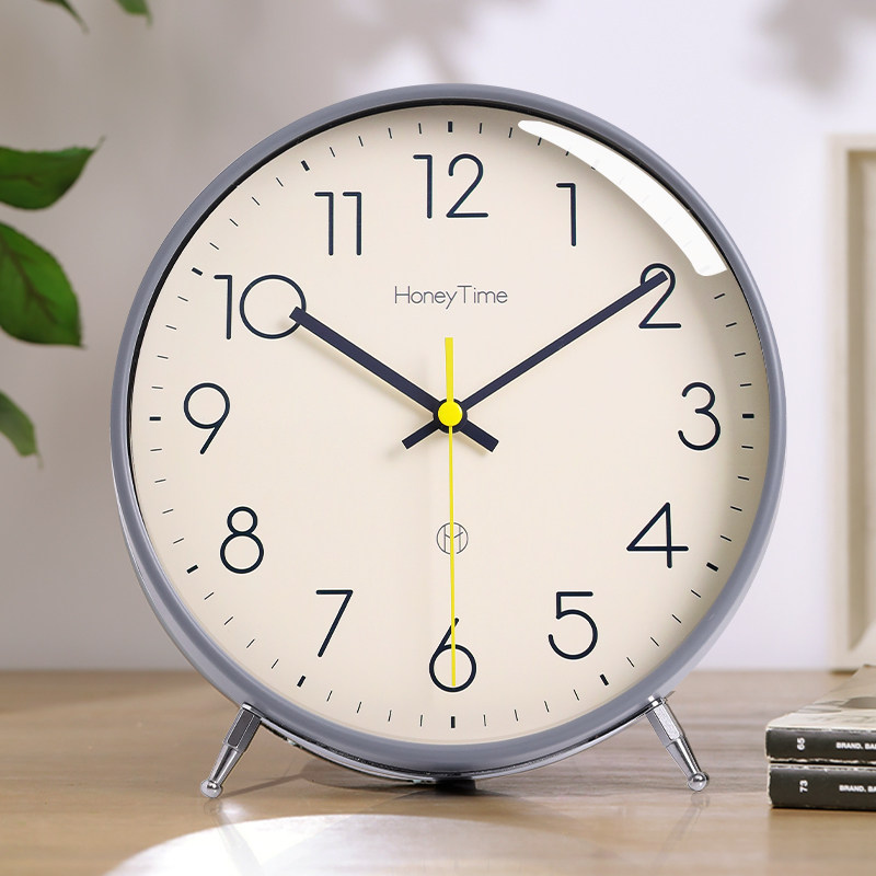 Clock Pendulum Desktop - Simple Table Clock Living Room Display Silent ...