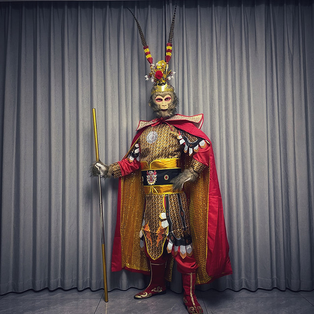Journey to the West Sun Wukong clothes black mythical destiny man cos ...
