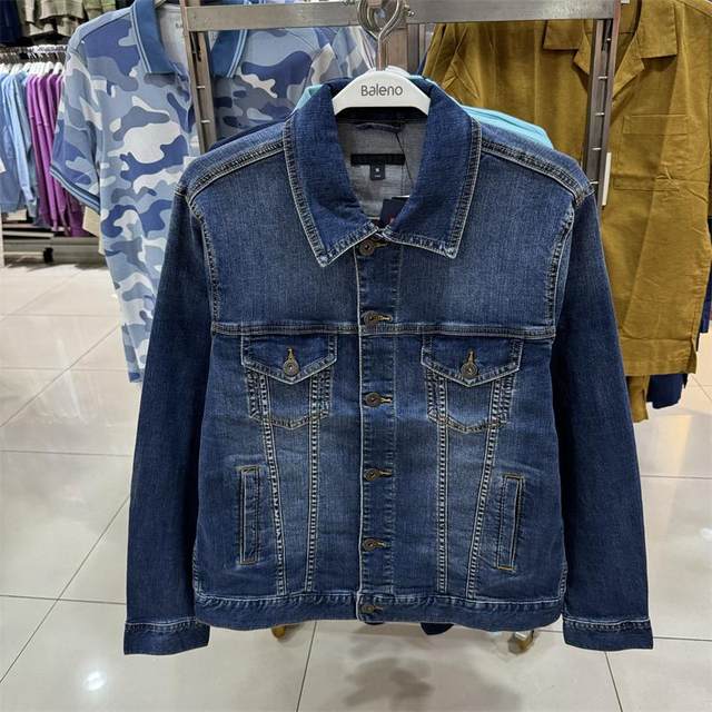Genuine Baleno Autumn Men's Fashion Casual Denim Jacket Super Soft ...