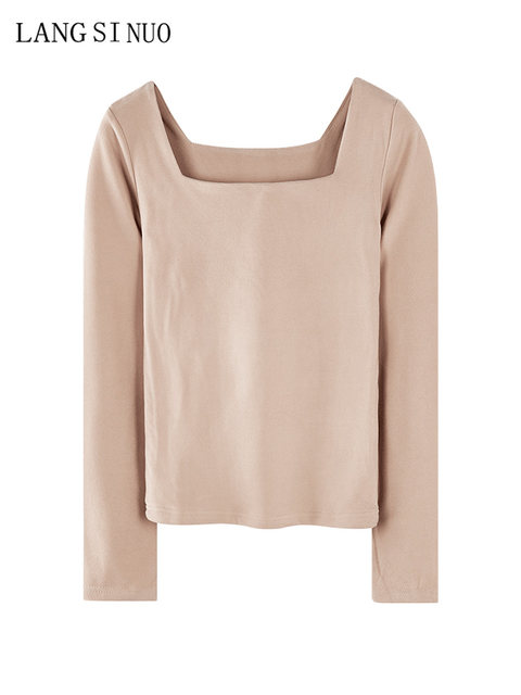 Autumn and winter new Korean version of Fang Fang Fang Xiu Duodong ...