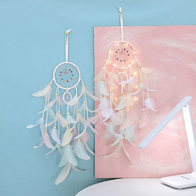 Dream catcher material diy birthday gift dream catcher pendant girl ...